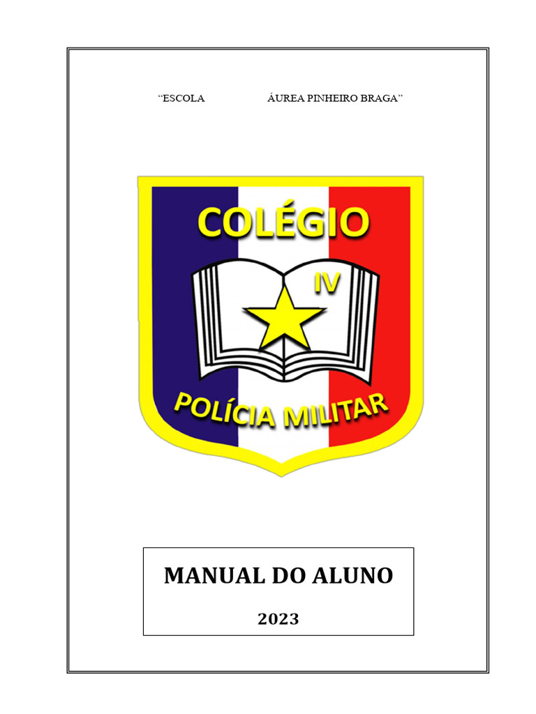 Manual do Aluno CMPM IV 2023 | PDF | Pedagogia | Família