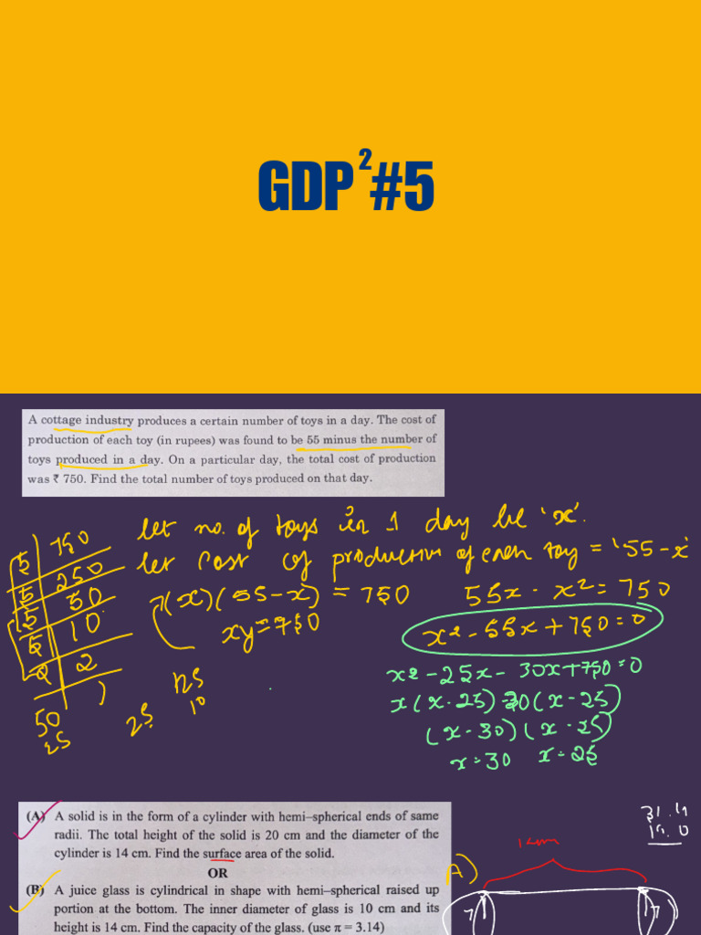 #5 - Linear Eqn. in 2 Variables + | PDF