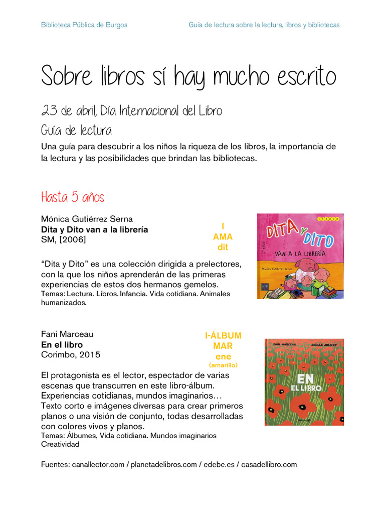 Sobre Libros Sí Hay Mucho Escrito | PDF