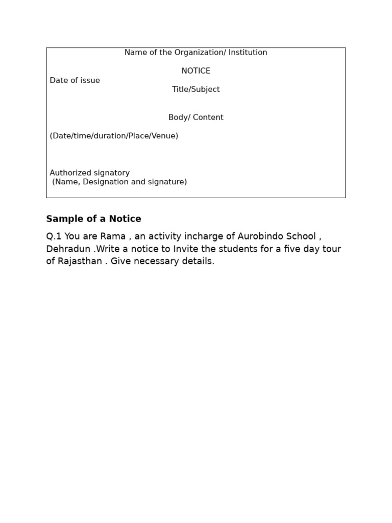 Notice_format (1) | PDF