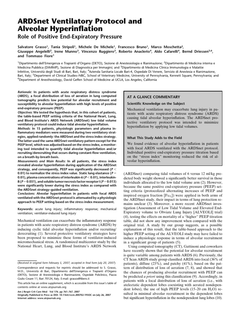 grasso-et-al-2012-ardsnet-ventilatory-protocol-and-alveolar ...