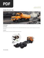 Spesifikasi Fuso FN 527 ML (6X4) 220 PS | PDF