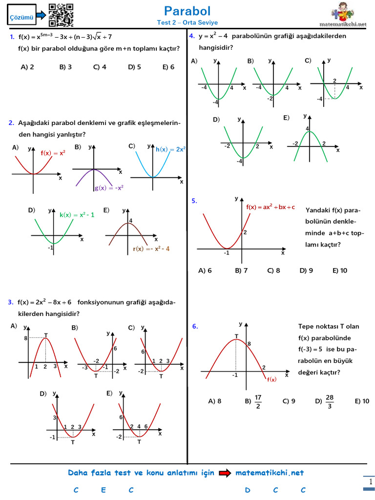 Parabol Test 2 O | PDF