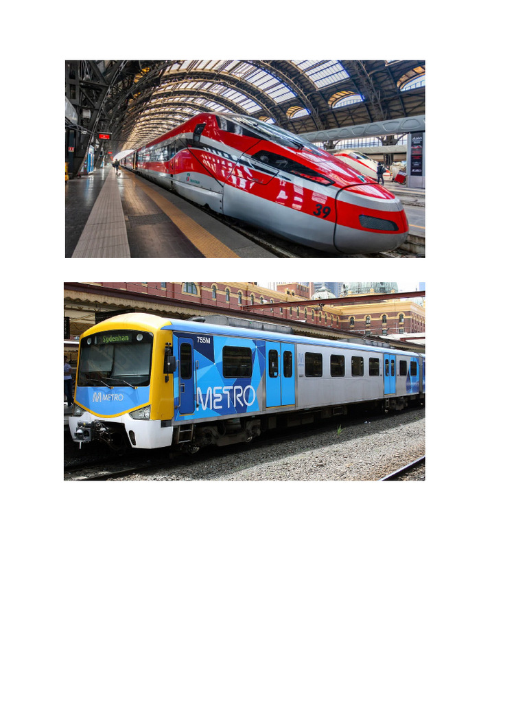 Trains Language Cards | PDF