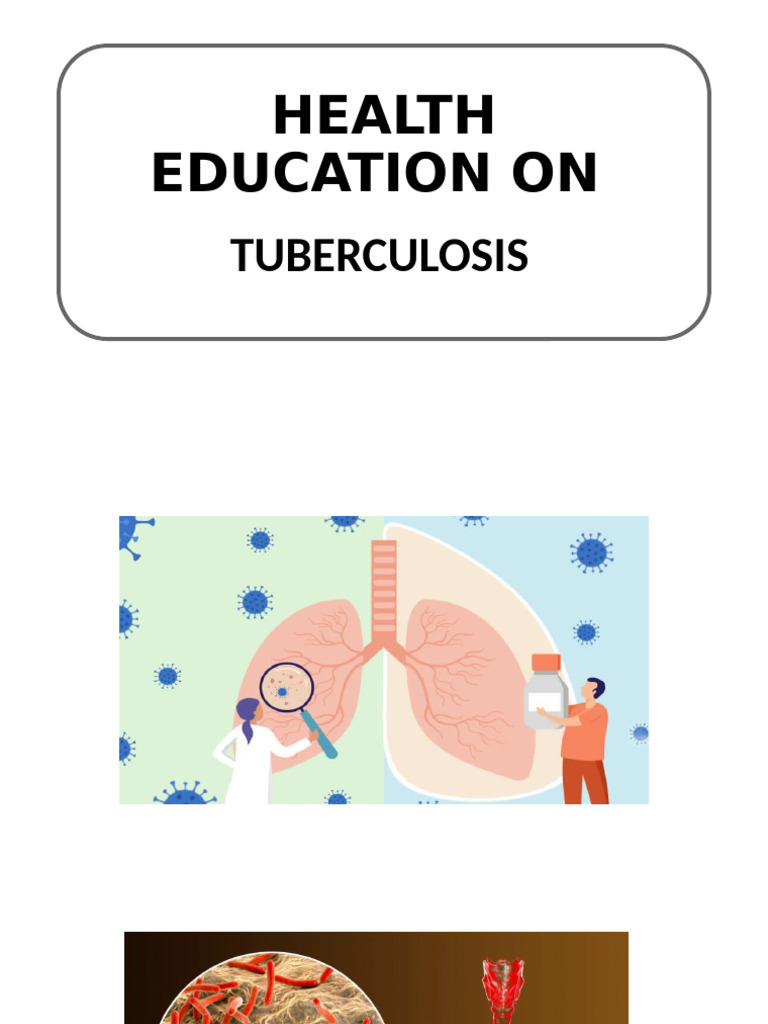 Tuberculosis Health Education Guide | PDF