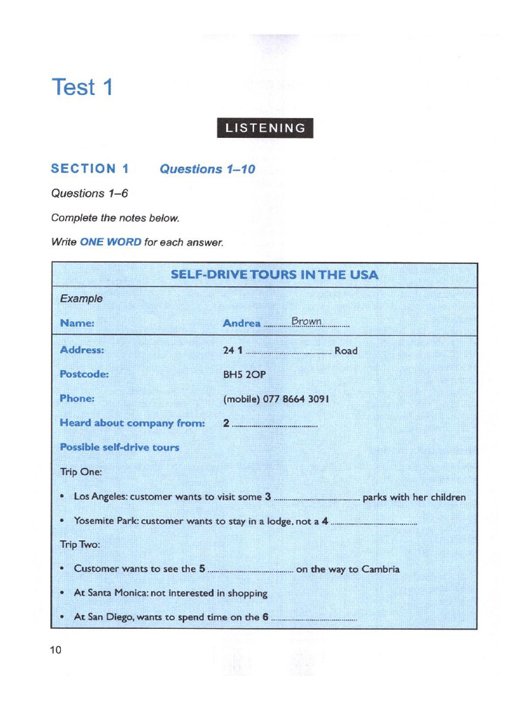 Cambridge IELTS 10 | PDF