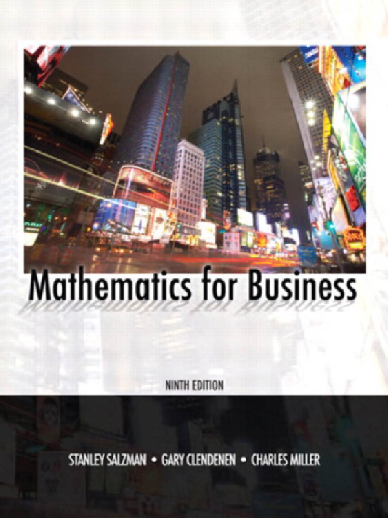 Stanley A. Salzman, Charles D. Miller, Gary Clendenen - Mathematics For ...