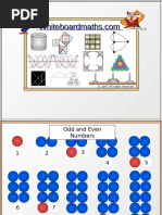 Even and Odd Numbers Chart | PDF