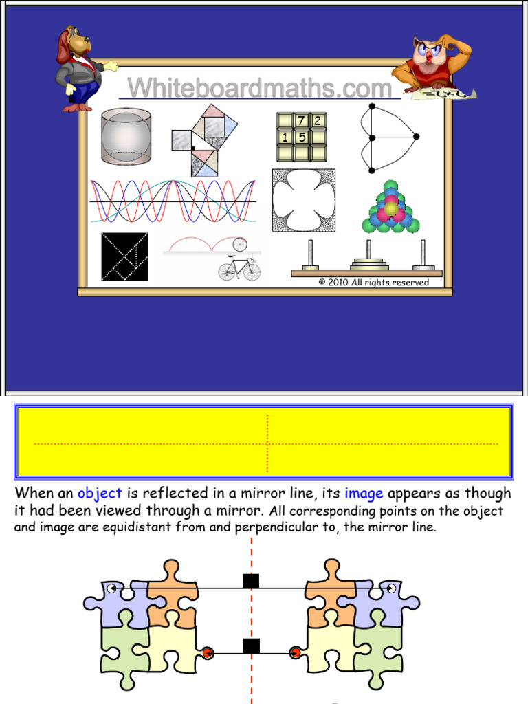 Transformations 1 (Reflections) | PDF | Rectangle | Mathematical Relations