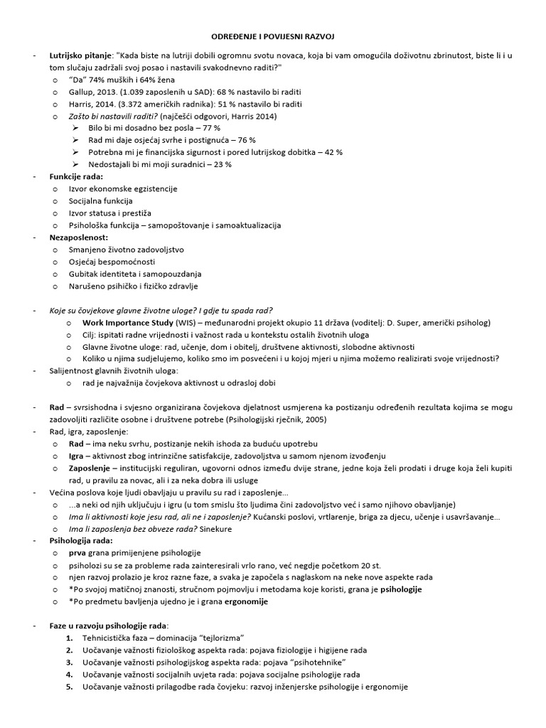 Upr - Skripta 1.i 2. Kolokvij | PDF