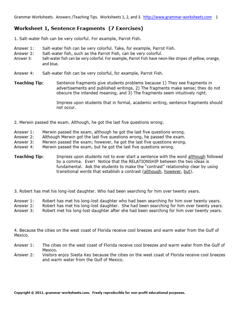Agments Prim Supp Answers Tips | PDF | Linguistics | Language Mechanics