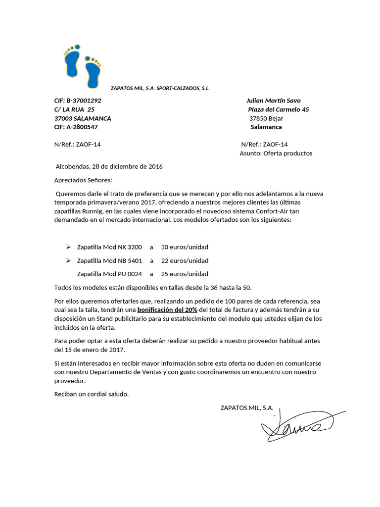 Carta Combinadas | PDF | Economias