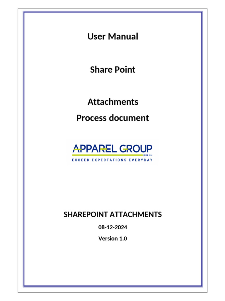 User Manual Sharepoint TMG | PDF | Share Point | Cyberspace