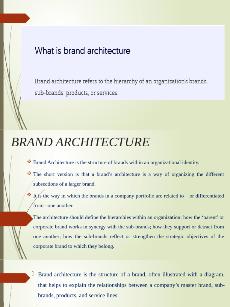 Understanding Brand Architecture Essentials | PDF | Brand | The Coca ...