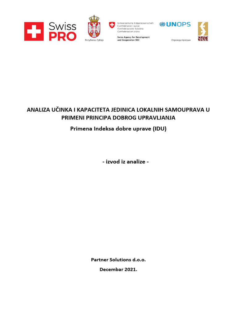 Analiza IDU 2021 9 | PDF