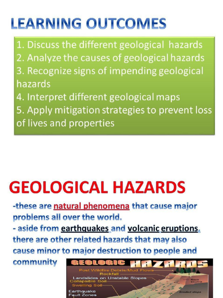 Geological Hazard | PDF
