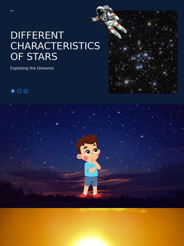 Differebt Characteristics of Stars | PDF | Apparent Magnitude | Stars