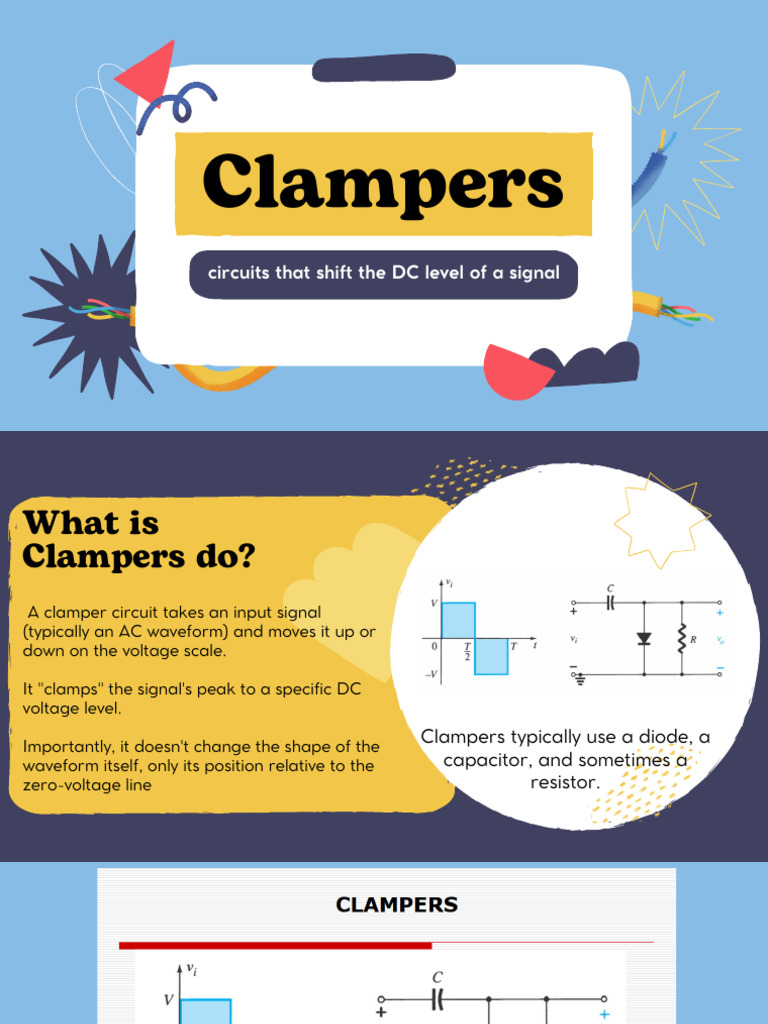 Understanding Clampers and Zener Diodes | PDF