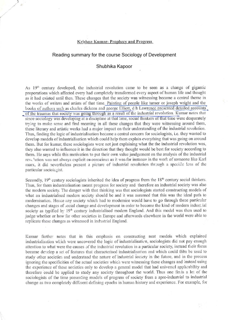 Module 3 Industrial Revolution Notes | PDF