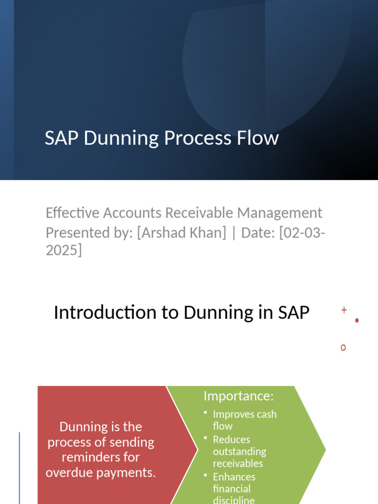 SAP_Dunning_Process | PDF
