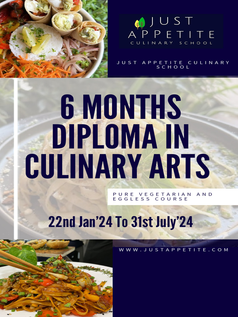 Diploma in Vegetarian Culinary Arts | PDF | Cuisine | Indian Cuisine