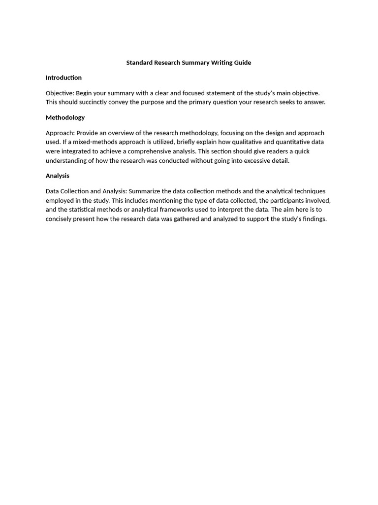 SUMMARY-WRITING-GUIDE | PDF