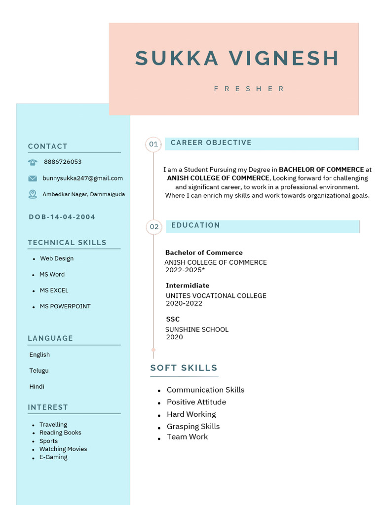 Vignesh Resume.pdf | PDF