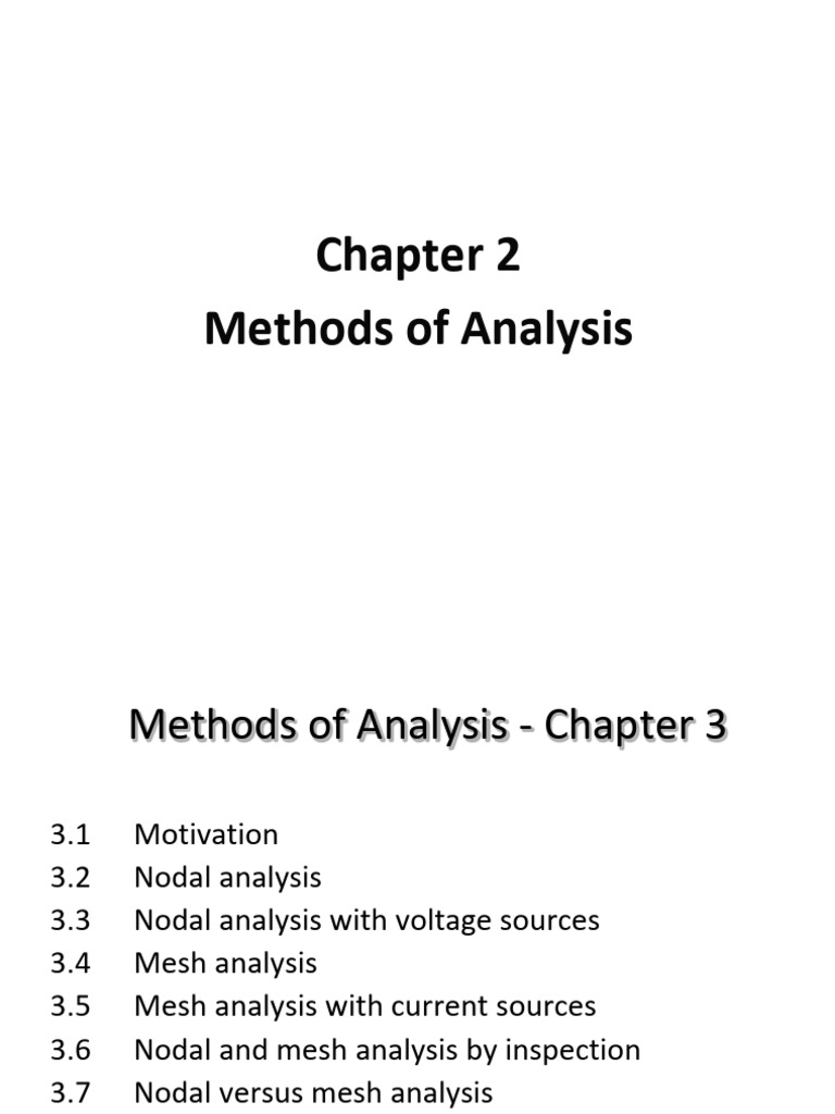 EC1_Ch3 | PDF | Electrical Network | Computer Engineering