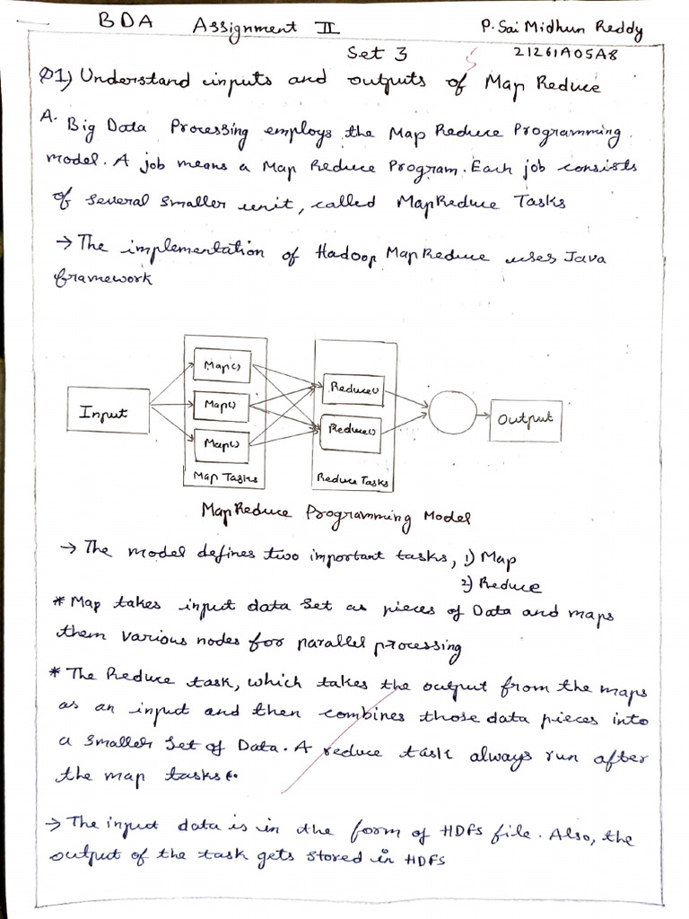 Understanding MapReduce in Big Data | PDF | Information Technology Management | Data Management