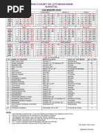 Court Calendar | PDF