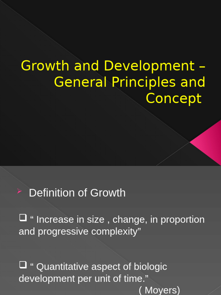 2 (Growth & Development-General Principles and Concepts) | PDF | Anatomy