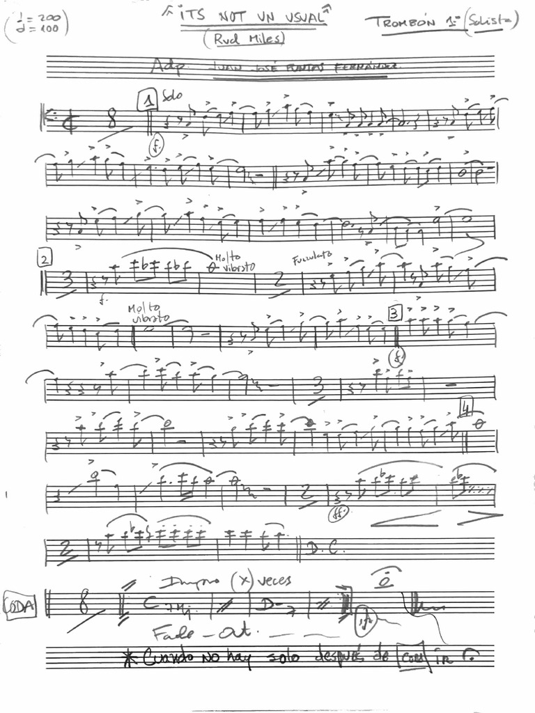 Ensemble Trombones | PDF