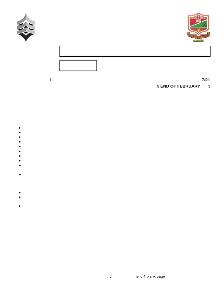 Maths Ii End of Feb 2025 | PDF | Mathematics