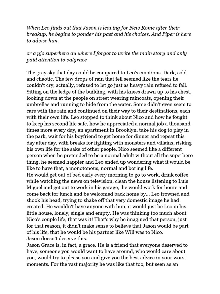 Casual Valgrace (English) | PDF | Love