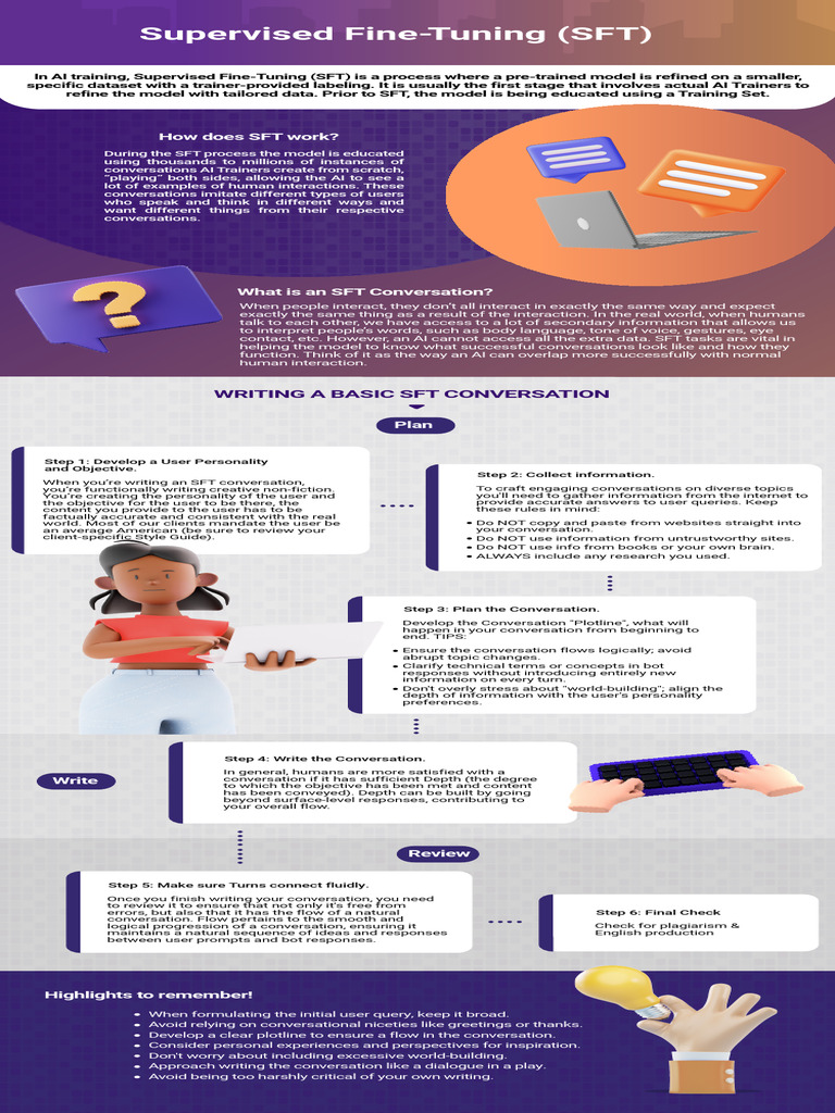 Supervised Fine-Tuning Summary | PDF | Artificial Intelligence | Intelligence (AI) & Semantics