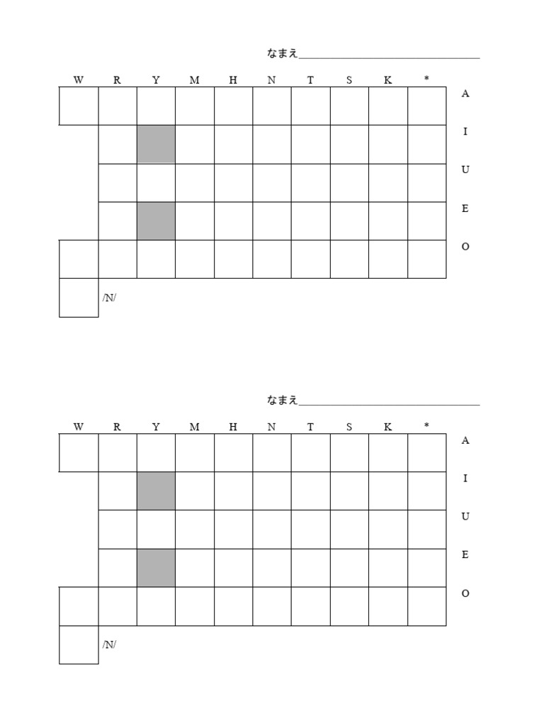 Hiragana.katakana Test | PDF | Chinese Characters | Graphemes