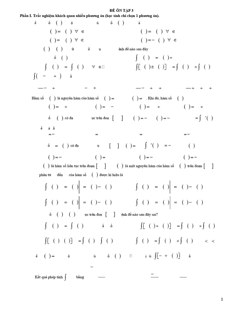 ĐỀ SỐ 3- K12 | PDF