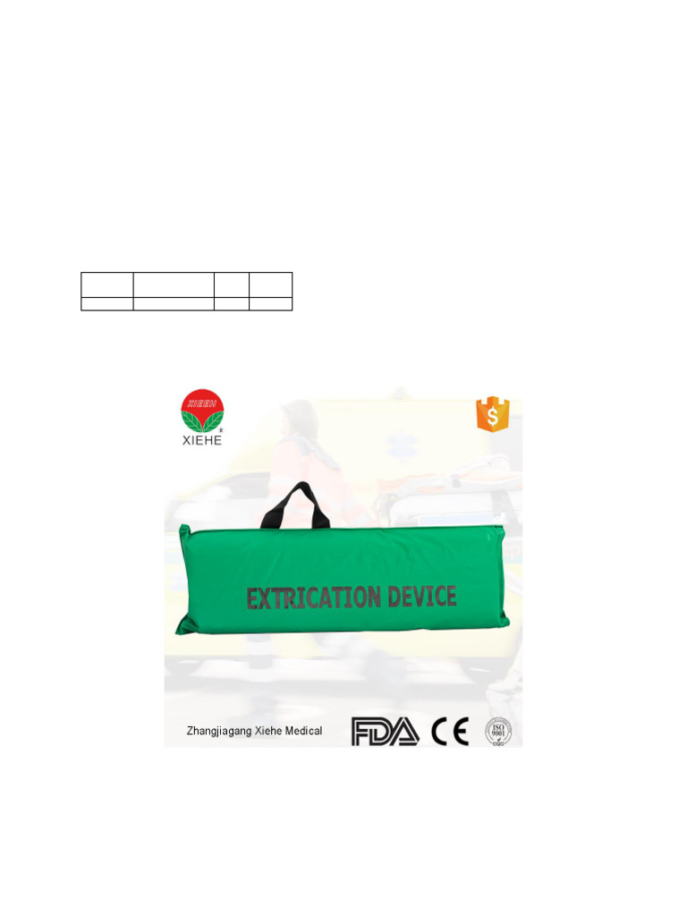 Kendric Extrication Device Specifications | PDF