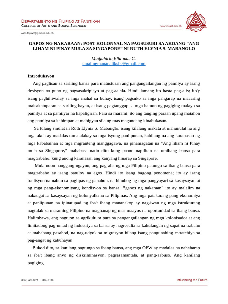 Article-Paper Format | PDF