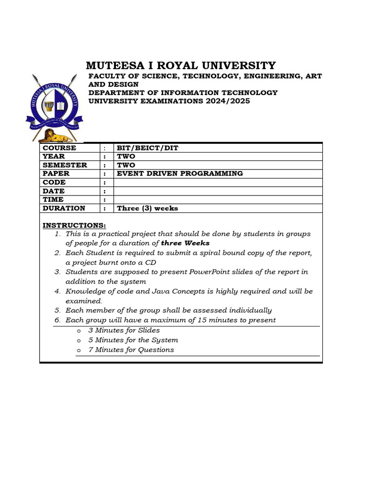 Event Driven Programming Updated Pdf Databases Computer Programming