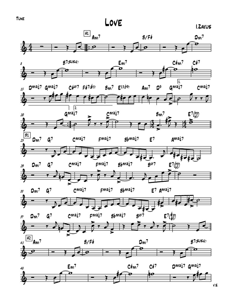 Love - Tune | PDF