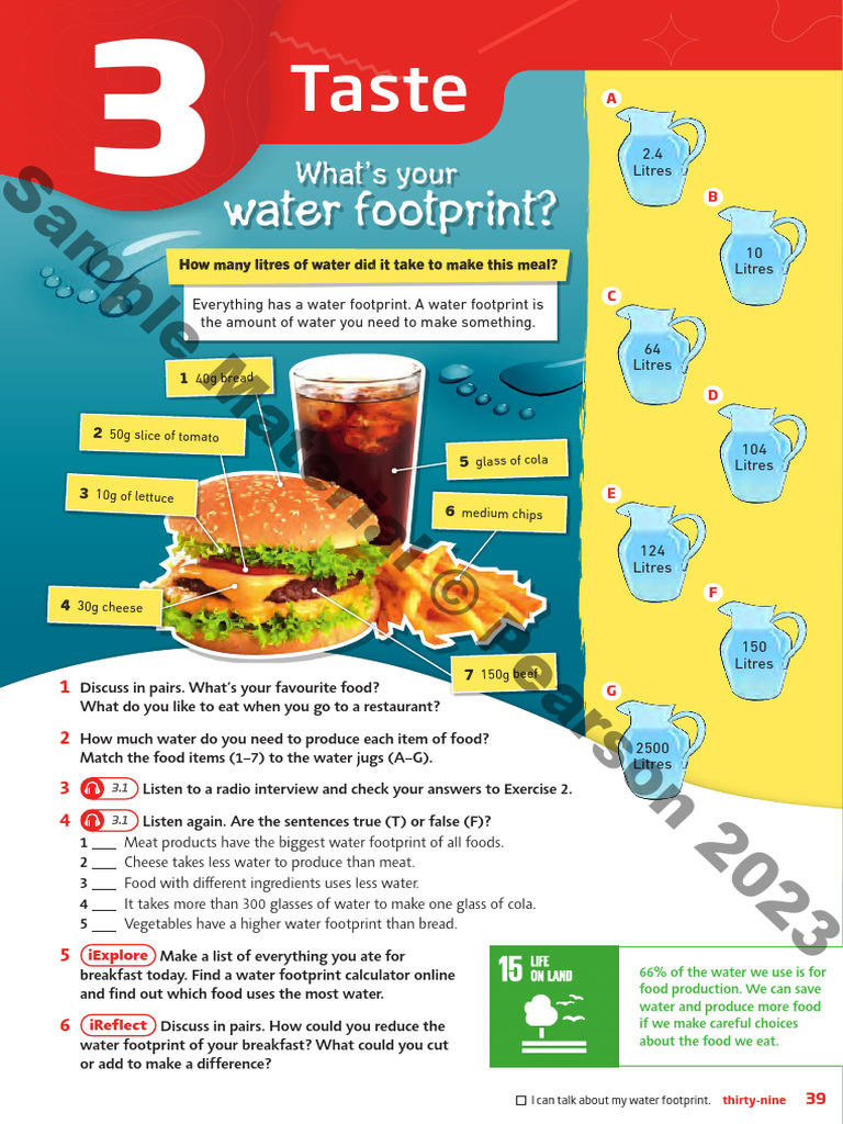 ISucceed in English L5 U3 - Student Book | PDF | Meal | Food And Drink Preparation