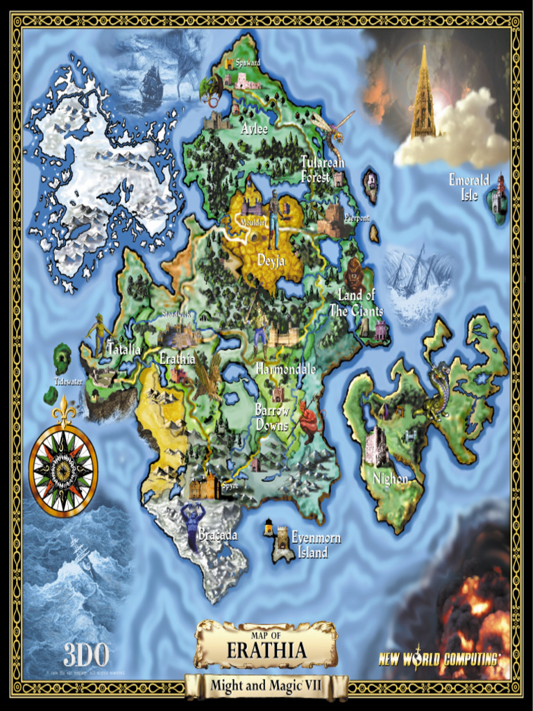 Might and Magic 7 - Map | PDF