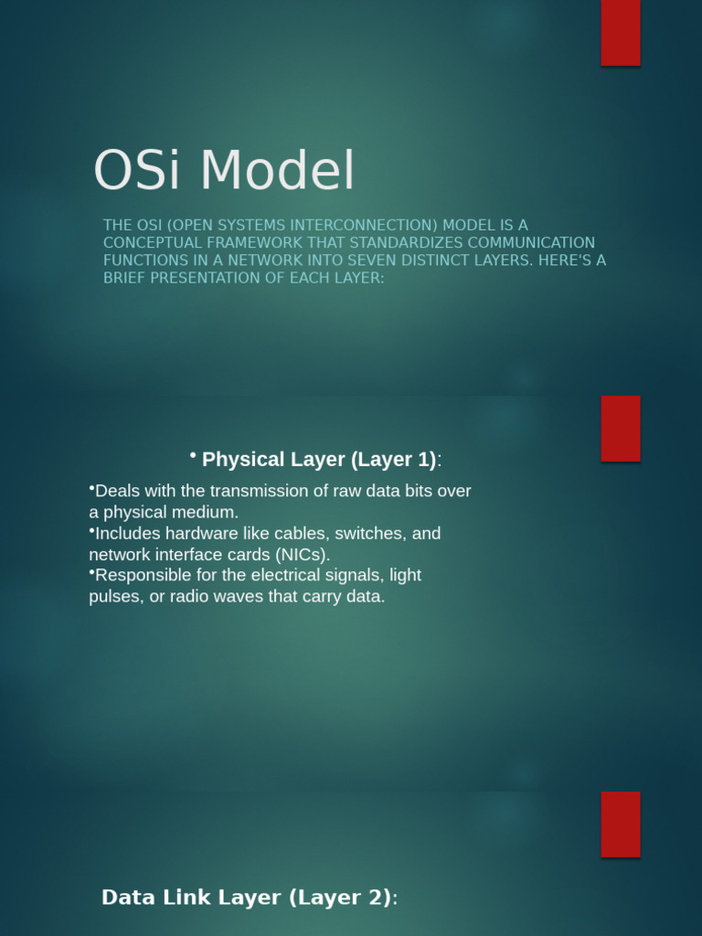 OSi Model-2 | PDF