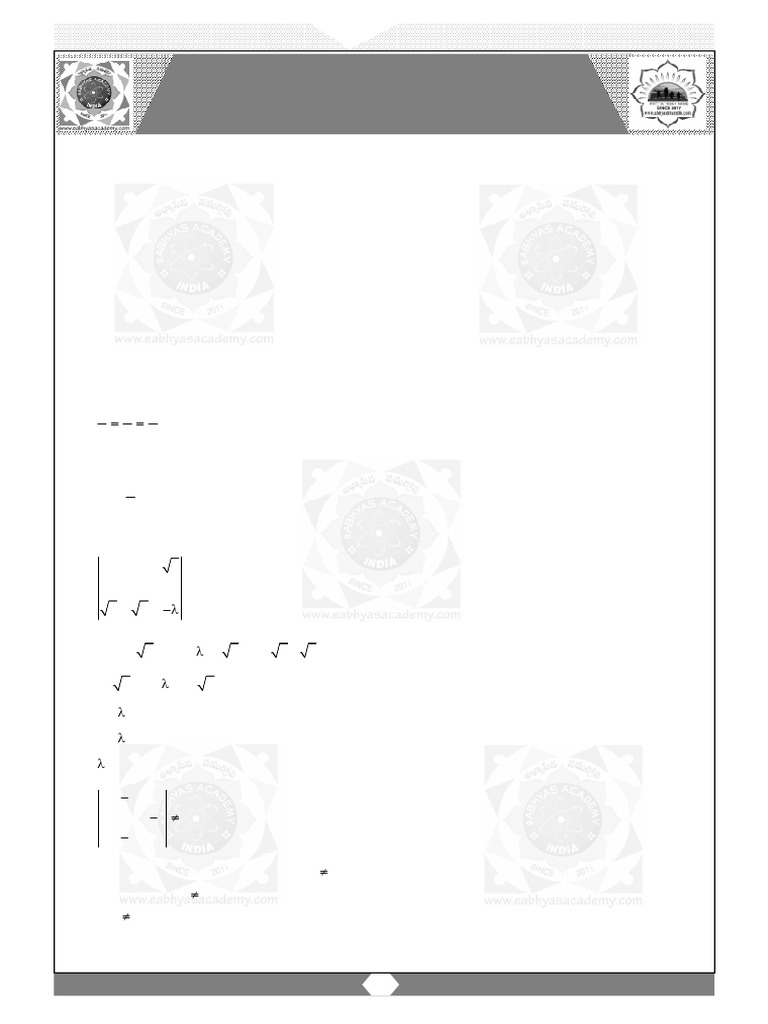 9th - 1. VECTOR ALGEBRA - PRACTICE SHEET SOLUTIONS | PDF | Abstract ...