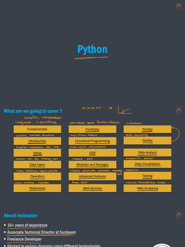 introduction | PDF | Python (Programming Language) | C (Programming Language)