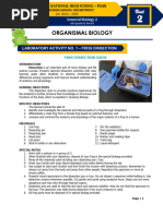 Frog Dissection Guide for Students | PDF