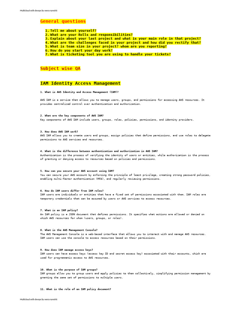 Topic wise interview question | PDF | Load Balancing (Computing) | Cache (Computing)