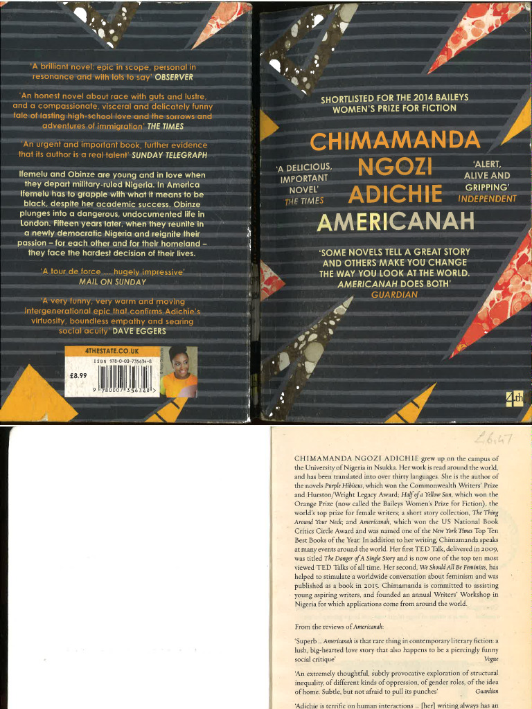 Americanah - Chimamanda Ngozi Adichie | PDF