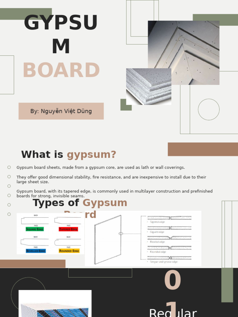 Gypsum Board | PDF